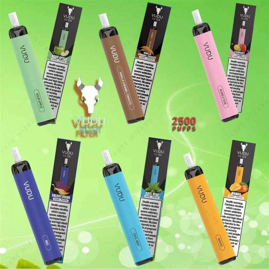 VUDU Filter Disposable 2500 Puffs – Dubai Vape King