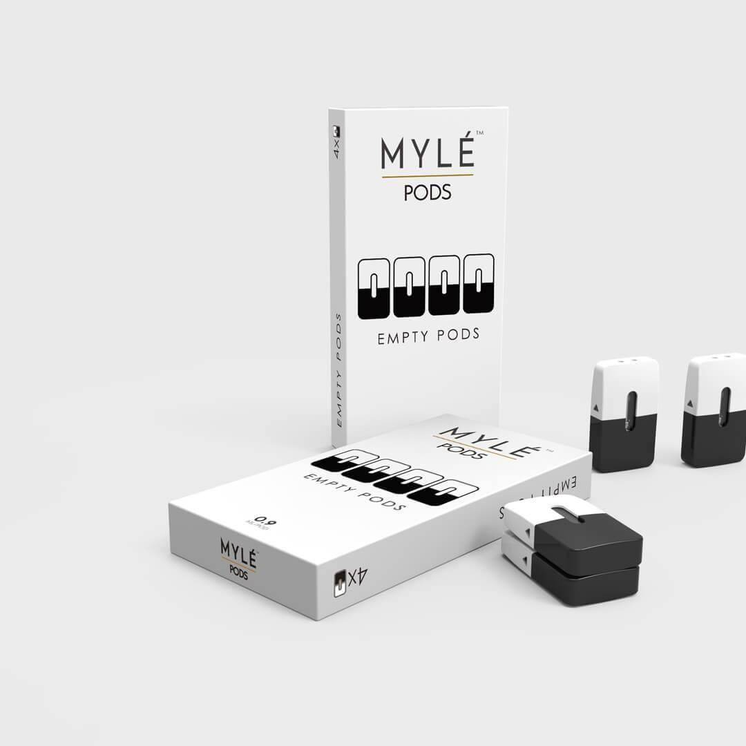 MYLE Empty Pods | Replacement Pods for MYLE Device UAE – Dubai Vape King